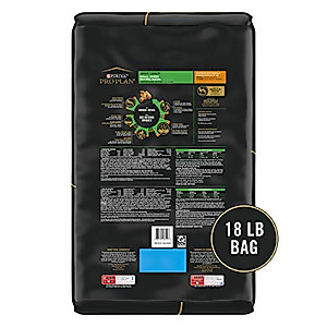 Purina Pro Plan Small Breed Dog Food With Probiotics for Dogs, Shredded Blend Chicken & Rice Formula - 18 lb. Bag