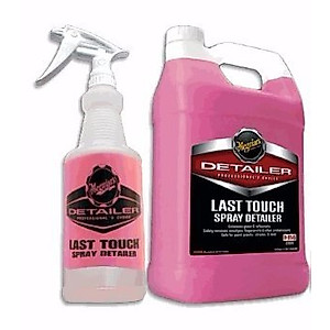 Meguiar's D15501 Last Touch Spray Detailer w/ D110516 Sprayer and D20155 Bottle