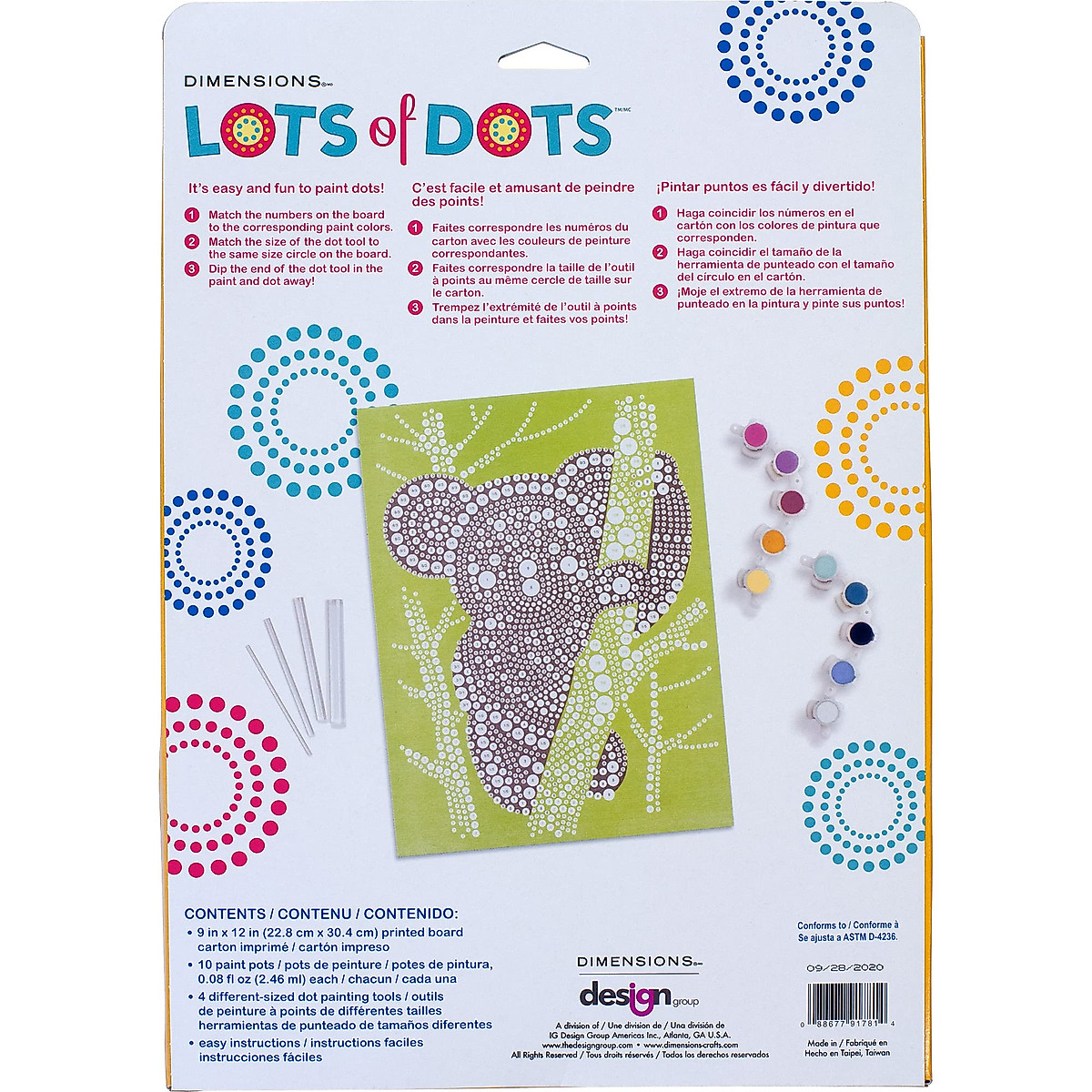 Cute Koala Acrylic Dot Painting Kit for Adults and Kids