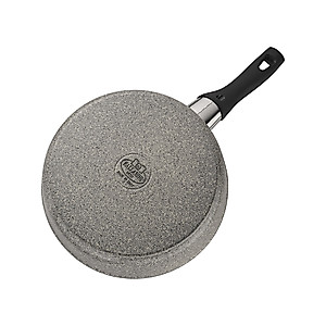 BALLARINI Parma by HENCKELS 2.9-qt Nonstick Saucepan with Lid, Made in Italy , Durable and Easy to clean