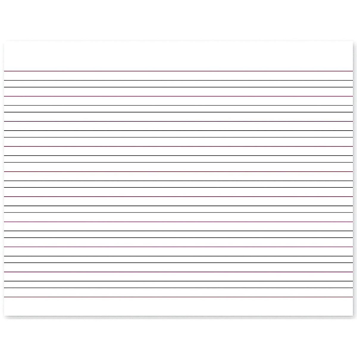 Silvine 165 x 203 mm Handwriting Book (Pack of 25), Purple