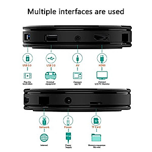 KRGEMS Android 10.0 Smart Tv Box,Streaming Box,4g+64g, Bt4.1, Support Dual-Band WiFi (2.4g&5g), 4k H.265 Decoding,3D,Set Top Box