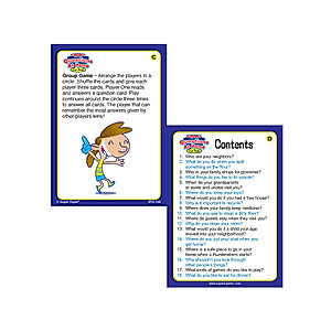Super Duper Publications | WH Questions at Home Fun Deck | Communication and Social Skills Flash Cards | Educational Learning Products for Children