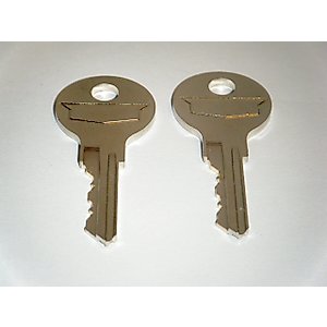 Steelcase File Cabinet Keys from FR351 to FR400 Chicago Office Furniture Desk Keys. 2 - Keys Just Match Your Number Steel Case (FR352)