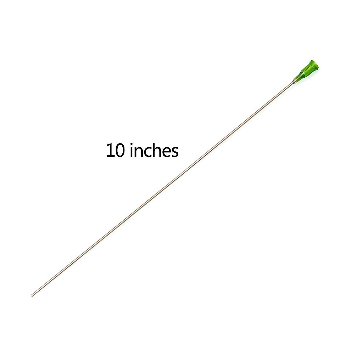 HUAHA 6 Pcs Dispensing Needle 14G x 10" with 30ml Syringe- Blunt Tip Luer Lock Super Long Needles