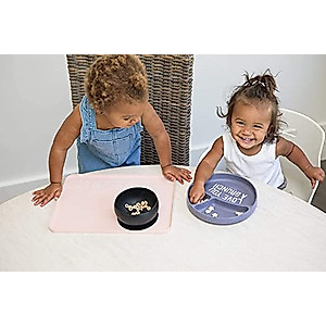 BELLA TUNNO Wonder Plate - Silicone Suction Plates For Baby and Toddler Plates, Microwave and Dishwasher Safe Food-Grade BPA Free Silicone, Love Brunch One Size WP33