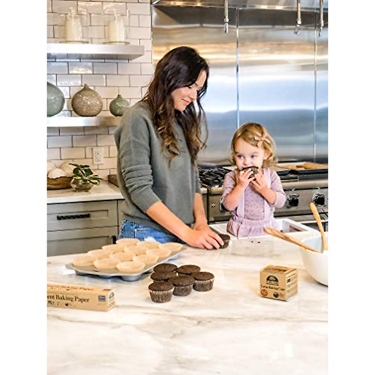 If You Care Unbleached Large Baking Cups, 60-Count Boxes (Pack of 24)