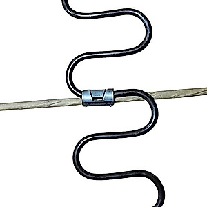 YLM1991 Upholstery Stay Wire for Sofa Furniture Springs, 9 Gauge with 40 Clips (10M/32ft)