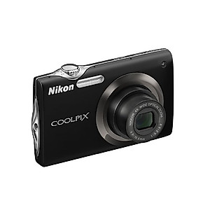 Nikon Coolpix S3000 12.0MP Digital Camera with 4x Optical Vibration Reduction (VR) Zoom and 2.7-Inch LCD (Black)