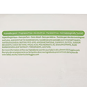 Huggies Natural Care Fragrance Free Baby Wipes, 112 Total Wipes 56 Count Each (Pack of 2)