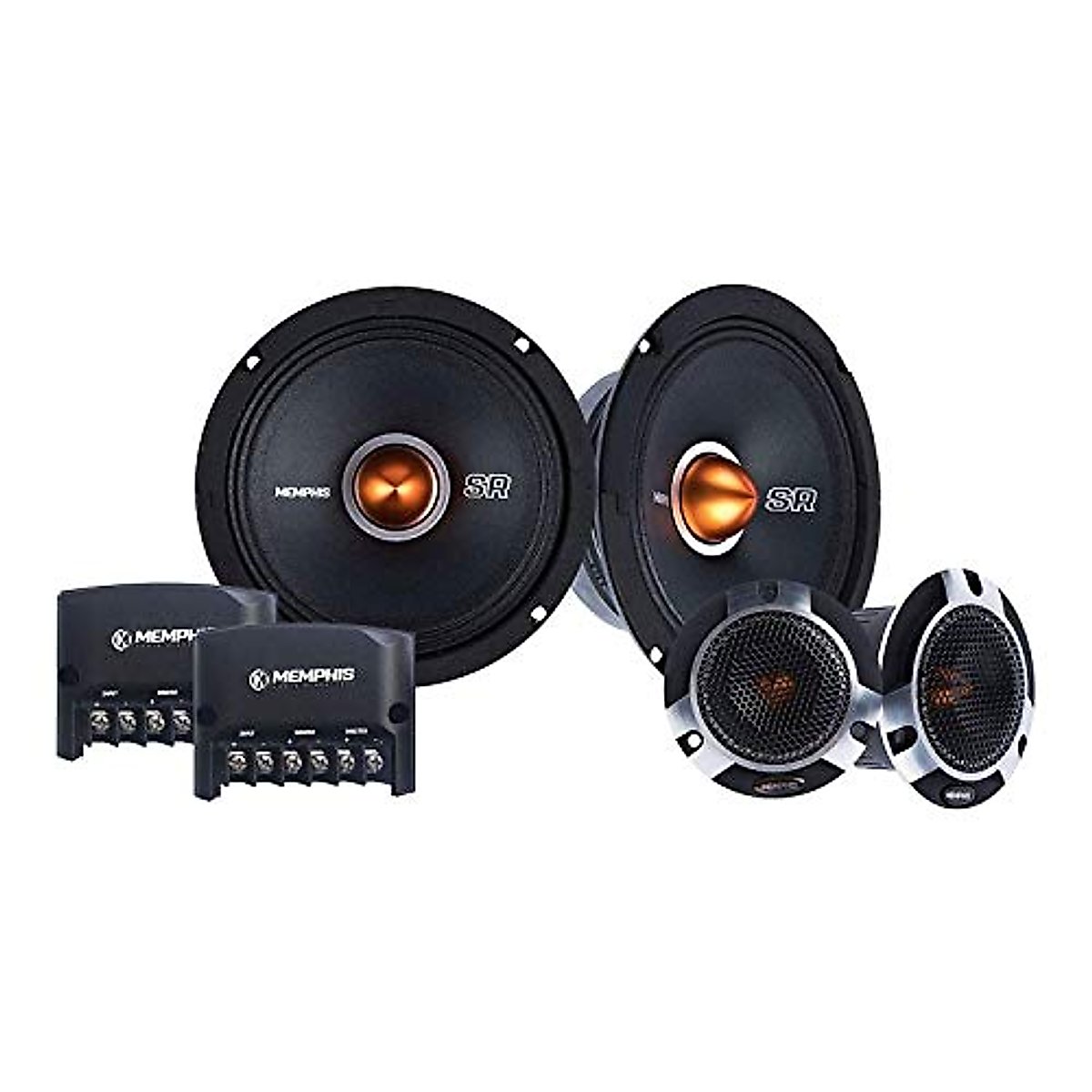 Memphis SRXP62C 6.5" 125W RMS 2-Way Component Speakers System
