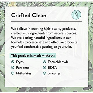 J.R. Watkins Natural Moisturizing Hand Cream, Hydrating Hand Moisturizer with Shea Butter, Cocoa Butter, and Avocado Oil, USA Made and Cruelty Free, 3.3oz, Lemon Cream, Single