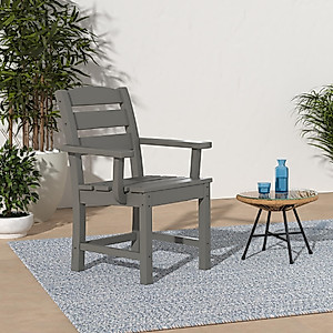 POLYWOOD® Lakeside Dining Chair, Slate Grey