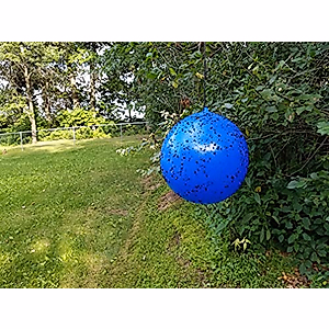 Deer Fly Ball 3 Pack Deluxe Kit Complete- Odorless Eco-Friendly Biting Fly and Insect Killer with NO Pesticides or Electricity Needed, Kid and Pet Safe…