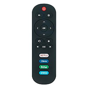 WINFLIKE Remote Control Replacement fit for TCL TV 55S421 50S421 55S20 43S431 65S431 75S421 32S331 50S431 65S421 43S421 75S431 65S431 55S431 06-IRPT20-XRC280J Remote Controller
