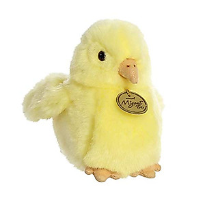 Aurora® Adorable Miyoni® Tots Chick Stuffed Animal - Lifelike Detail - Cherished Companionship - Yellow 6 Inches