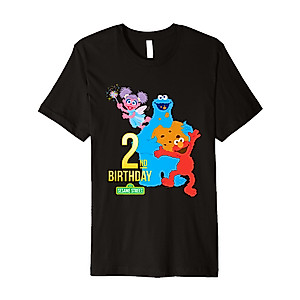Sesame Street 2nd Birthday Premium T-Shirt