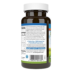 Carlson - ACES, Vitamins A, C, E + Selenium, Cellular Health & Immune Support, Antioxidant, 50 Softgels