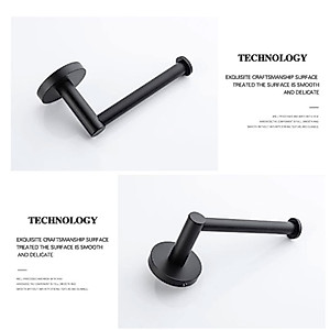 ACHVAC Rolling Shelf Stainless Steel Wall Mounted Bathroom Towel Rail Single Bar Rack Holder Shelf