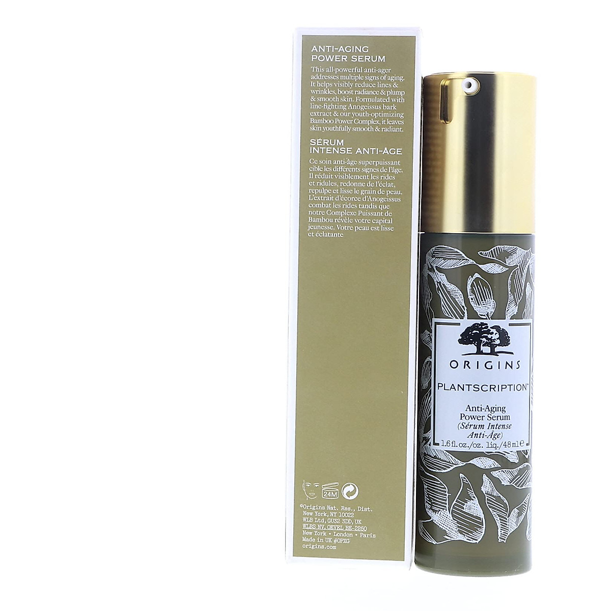 Origins 717334197800 Plantscription Anti-Aging Power Serum, 50ml/1.7oz