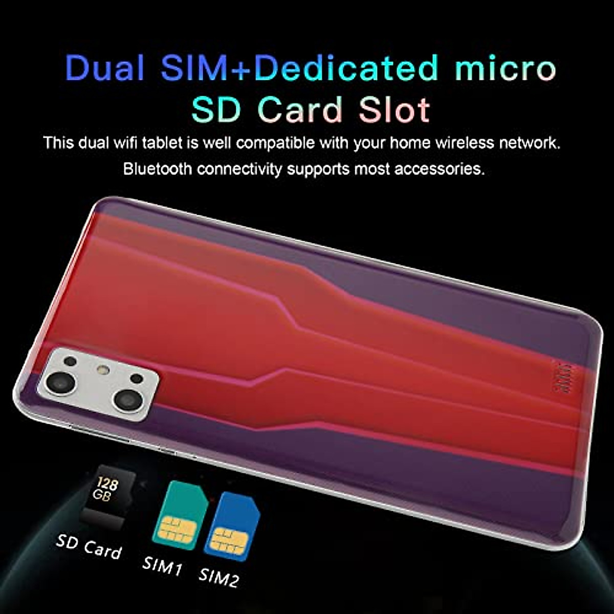 RTLR Office Tablet US Plug 100-240V Dual SIM Dual Standby Office Tablet PC (US Plug)