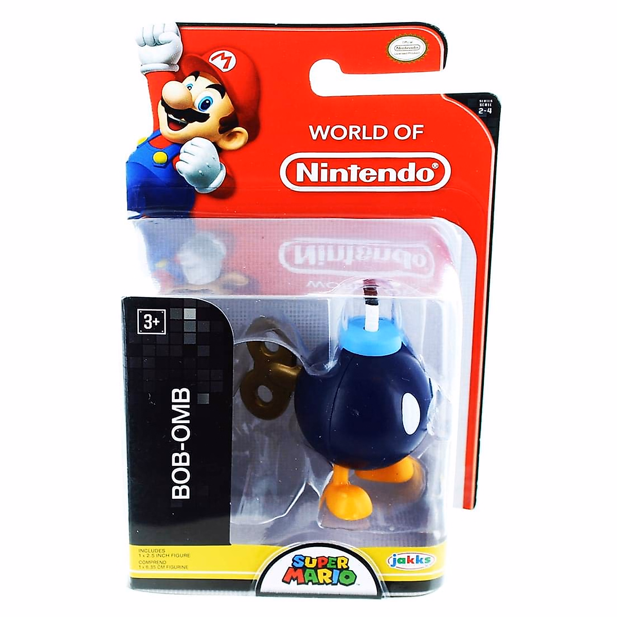 Nintendo World of Super Mario Bob-omb 2.5-Inch Mini Figure
