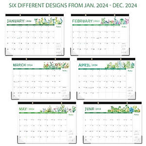 2023-2024 Desk Calendar - Jan 2023 - Jun 2024, 18 Months Large Monthly Desk Calendar, 17" x 12", Desk Pad, Large Ruled Blocks, to-do List & Notes, Best Desk/Wall Calendar for Planning or Organizing