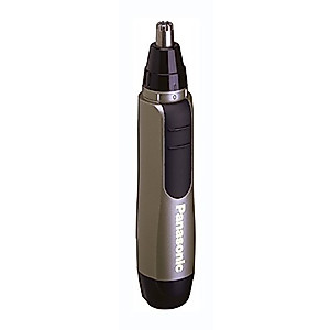 Panasonic ER-412 Water Washable Nose/Ear Hair Trimmer Black