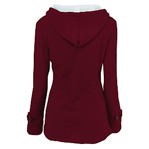 SNKSDGM fluffy cardigan snow womens winter coats hoodie fluffy knit sweater red zip up hoodie strapless bras for women grey zip up western womens plus size coats womens outfits