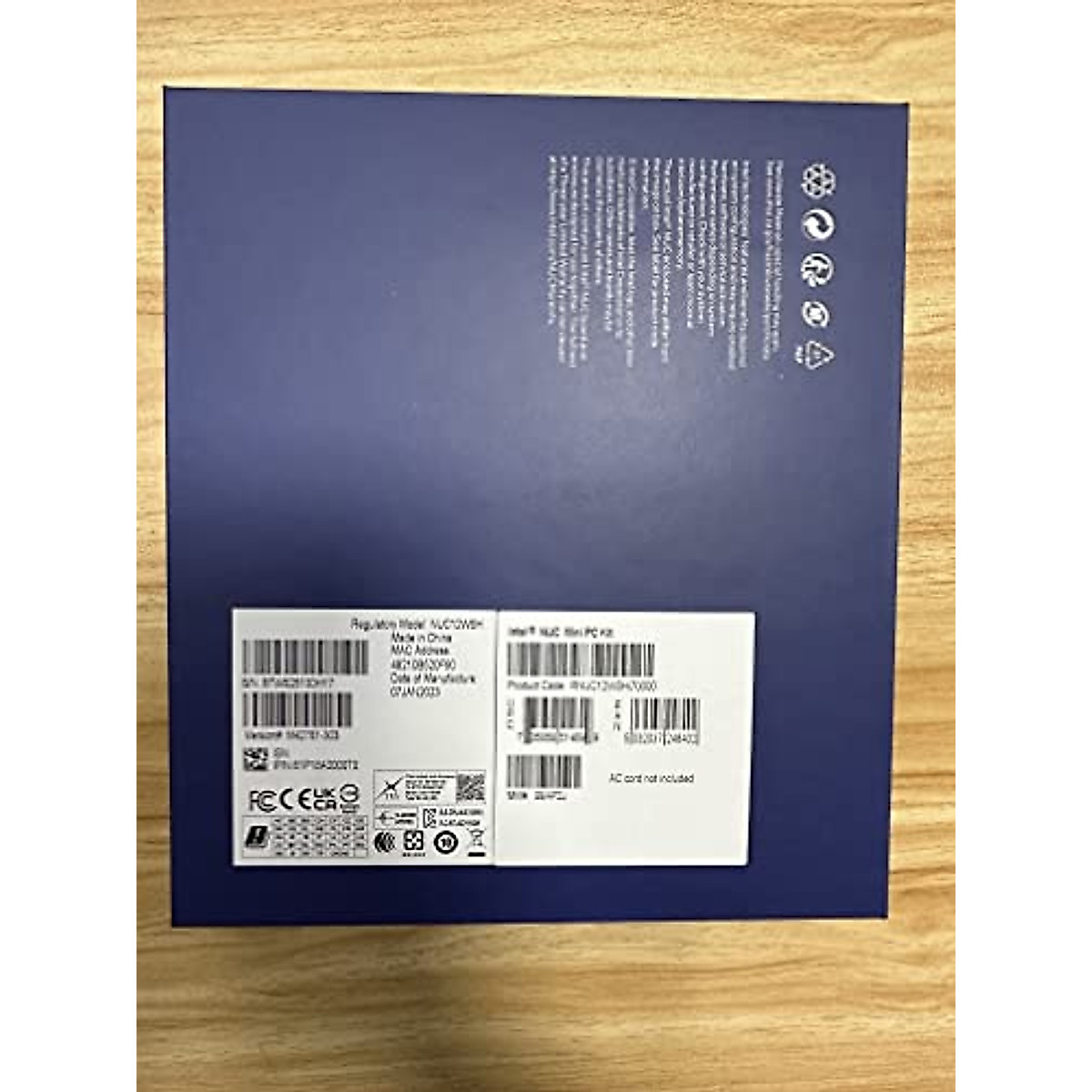 Intel NUC 12 Pro NUC12WSHi7 Mini PC 12th Gen Intel Core i7-1260P, 12 Cores(4P+8E), 16 Threads, 18MB Intel Smart Cache, Intel Iris Xe Graphics,Barebone No RAM, No SSD, No OS