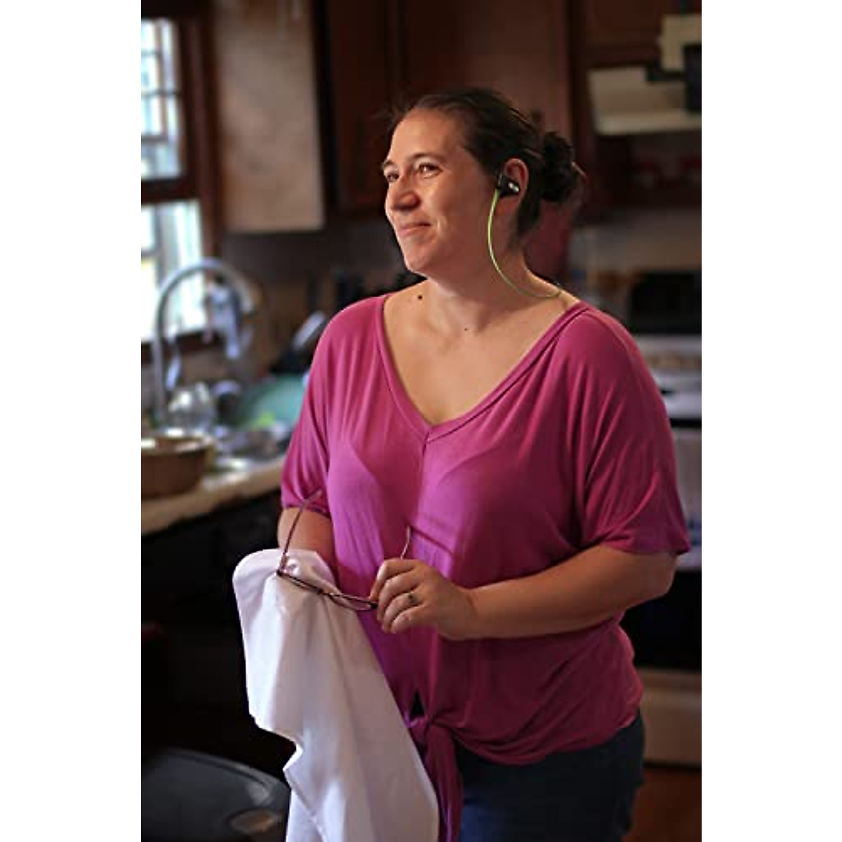 Tea Towels Cotton 100% Christian Gifts for Women Dish Drying Decorative Kitchen Towels, Farmhouse Hand Towel White Flour Dishes Bread Cloth. and Black 012021