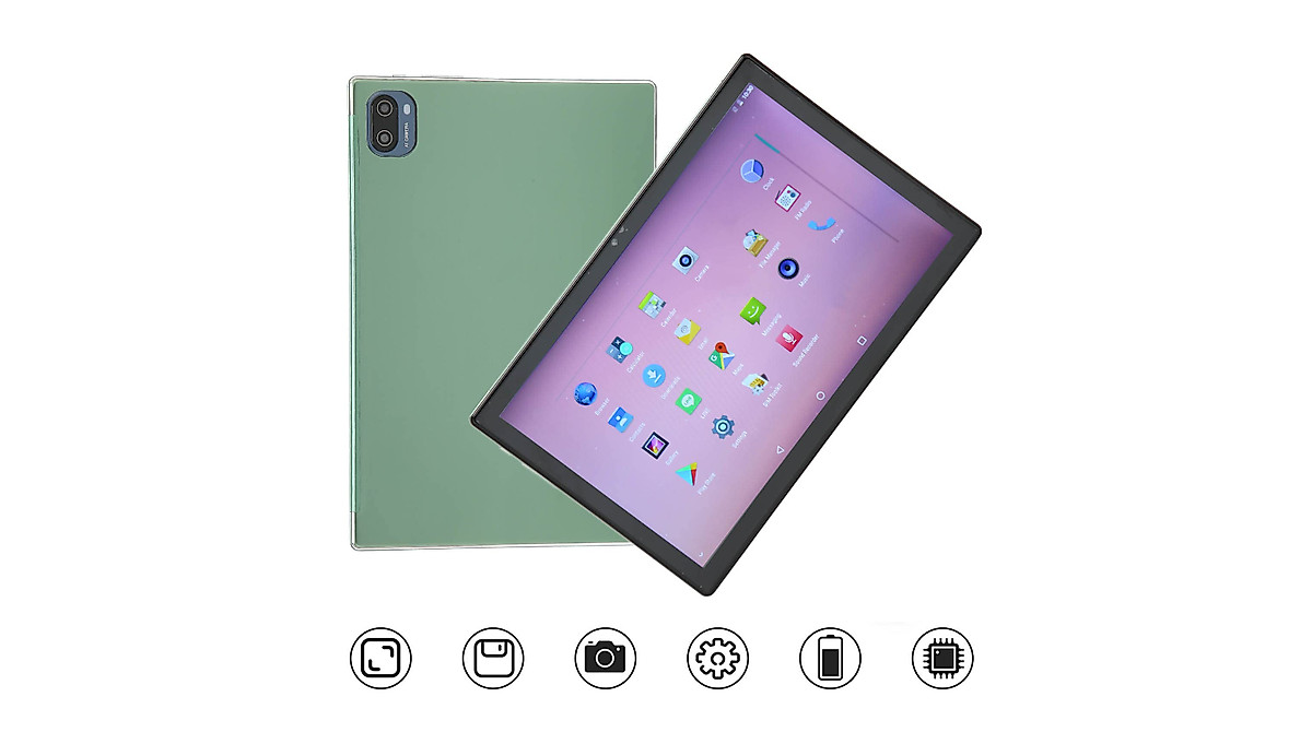 10 Inch HD Tablet - 4G, 6GB RAM, Perfect for Travel