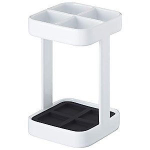 Yamazaki Home Tower Slim Toothbrush Stand – Bathroom Holder Organizer