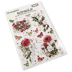 49 And Market Vintage Blendables Rub-On Transfer - 49 and Market multicolored