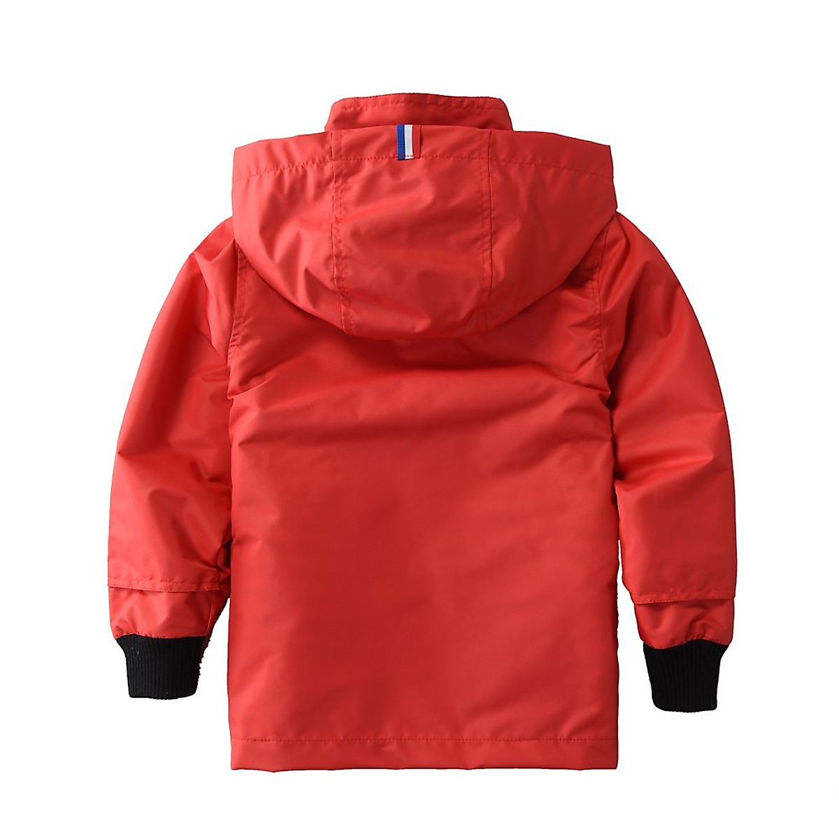 M2C Boys Girls Cotton Lined Rain Jacket Waterproof Light Windbreaker 4T Red