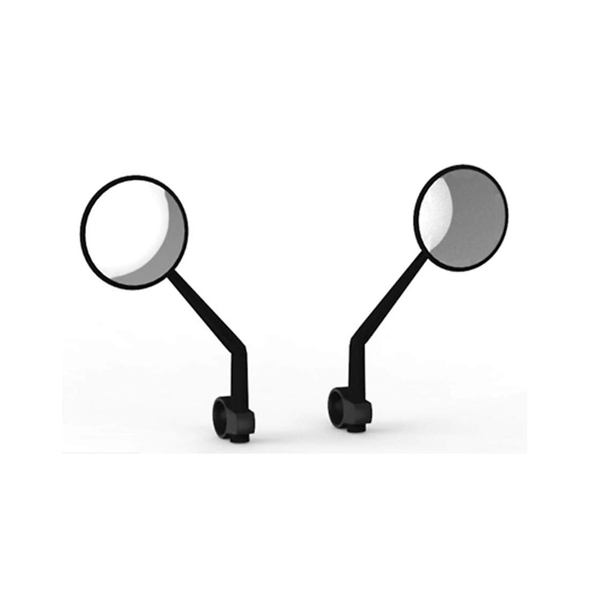 Yungeln Rearview Mirror Scooter Adjustable Rear View Glass Bicycle Mirror Reflector Compatible for Xiaomi 1S M365 Pro Scooter