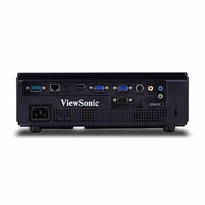 ViewSonic PJD6235 XGA DLP Projector with 1024 x 768 Resolution, 2800 ANSI Lumens, 15000:1 Contrast Ratio, LAN Control, HDMI, 3D Blu-Ray Ready (Black)