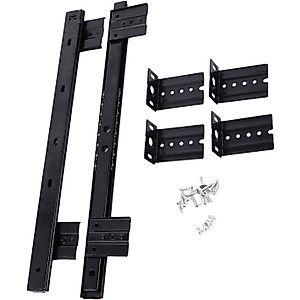 Drawer Glides,1 Pair Guide Furniture Slides Accessory Tray Drawers for Desk Keyboard Tray Slides Computer Drawer Tray Accessories Keyboard Tray Rails Keyboard Slide Drawer Slide Keyboard Tr