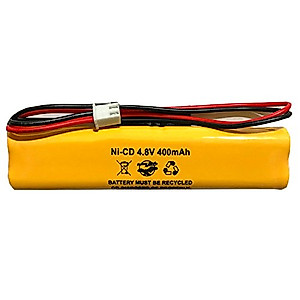 Ni-CD 4.8v AAA400mAh CORUN Exit Sign Emergency Light Battery Pack Replacement