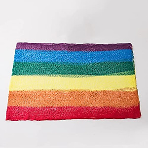 Zeroest Newborn Photo Shoot Props Baby Photography Blanket Infant Photos Outfits Flexible Rainbow Wrap (Multicolor)
