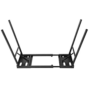 Neewer Collapsible Piano Keyboard Stand for 61-key / 76-key / 88-key Keyboard with Adjustable Height from 25.6"to 43.3"/65cm to 110cm and Length from 29"to 51.2"/73cm to 113cm, Black