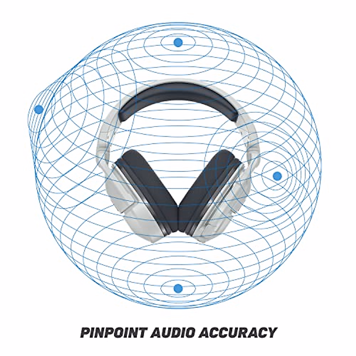 Turtle Beach Stealth 600 Gen 2 Wireless Gaming Headset for PlayStation 5, PS4 Pro, PS4 & Nintendo Switch with 50mm Speakers, 15-Hour Battery life, Flip-to-Mute Mic, and Spatial Audio - White (Renewed)