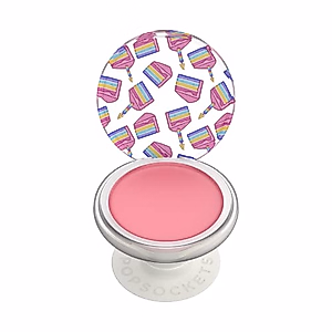 PopSockets Lip Balm Phone Grip with Expanding Kickstand, PopLips, PopSockets for Phone - Birthday Cake