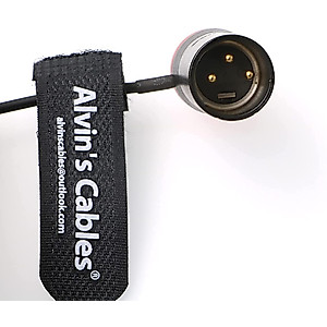 Low-Profile Audio-Cable for Sennheiser-EK-2000 XLR 3-Pin Male to Locking-3.5mm-TRS Right-Angle Balanced Cable for Sound Devices 633 688 Zaxcom Zoom Alvin's Cables Red