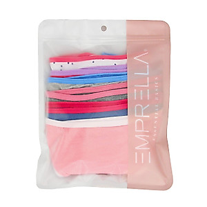 Emprella Women Underwear, 10 Pack Womens Panties Cotton Bikini Seamless Lady Panty S-XXL