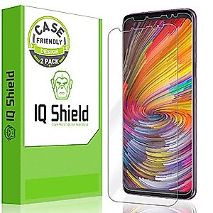 IQShield Screen Protector Compatible with Galaxy S9 (2-Pack)(Case Friendly)(Ultimate Version 2) Anti-Bubble Clear Film