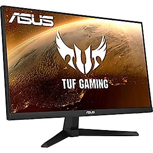 ASUS TUF Gaming VG27AQL1A 27” HDR Monitor, 1440P WQHD (2560 x 1440), 170Hz (Supports 144Hz), IPS, 1ms, G-SYNC Compatible, Extreme Low Motion Blur Sync, HDR400, 130% sRGB, Eye Care, HDMI DisplayPort
