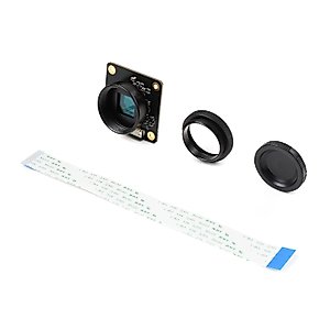 Waveshare IMX477 12.3MP Camera for Raspberry Pi CM3/CM3 Lite/CM3+/CM3+ Lite/CM4/Jetson Nano Developer Kit Supports C/CS Lenses(Required but Not Included)