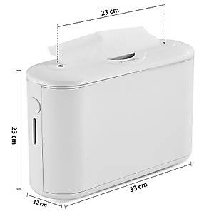 Countertop Paper Towel Dispenser, Multifold Hand Towel Dispenser, Napkin Dispenser for Kitchen, Bathroom, Toilet, Bedroom