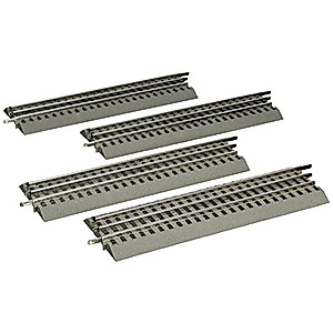 Lionel FasTrack 10” Straight Track, Electric O Gauge, 4-Pack